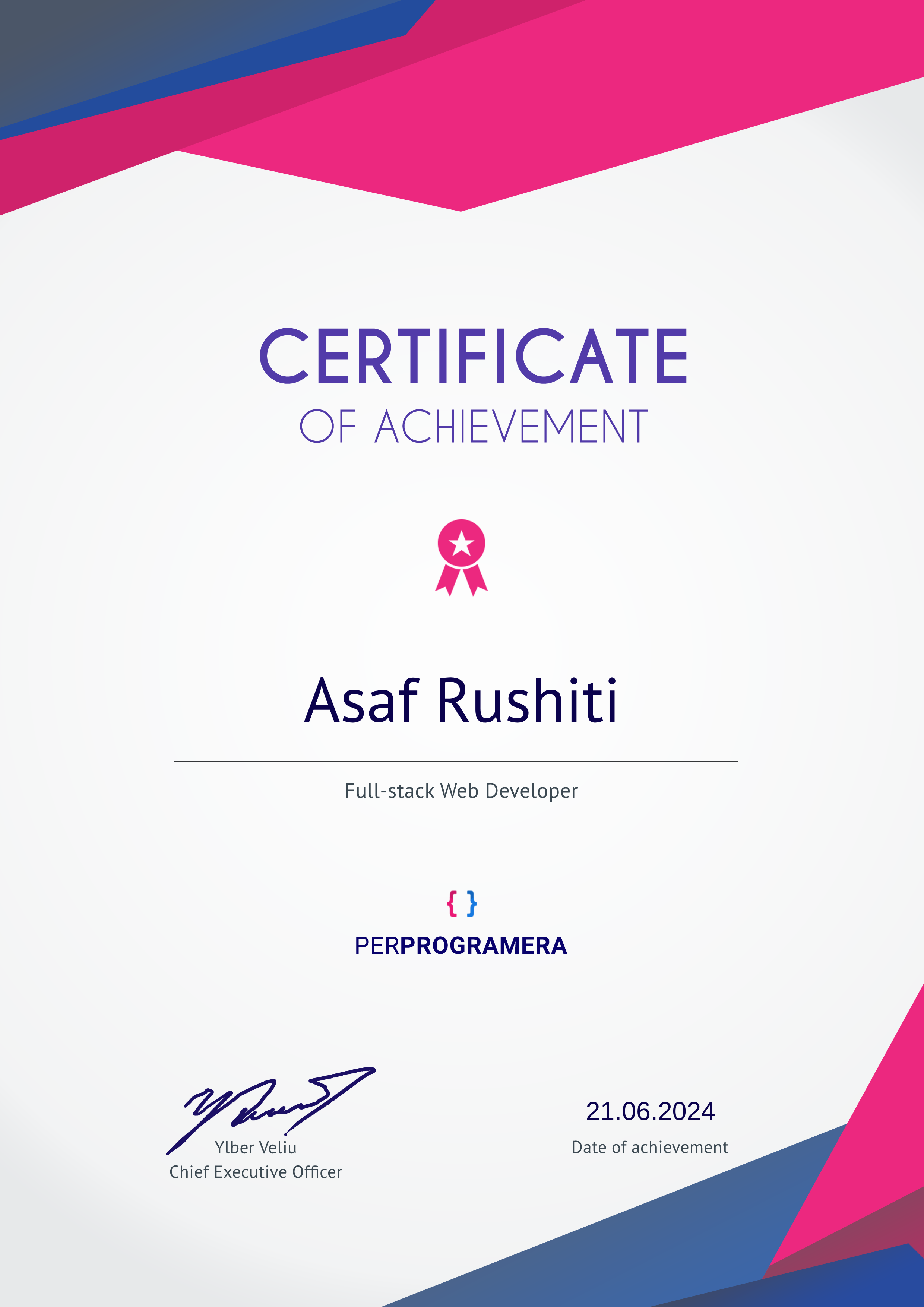 Studenti i dalluar i Bootcamp 10 - PËR PROGRAMERA